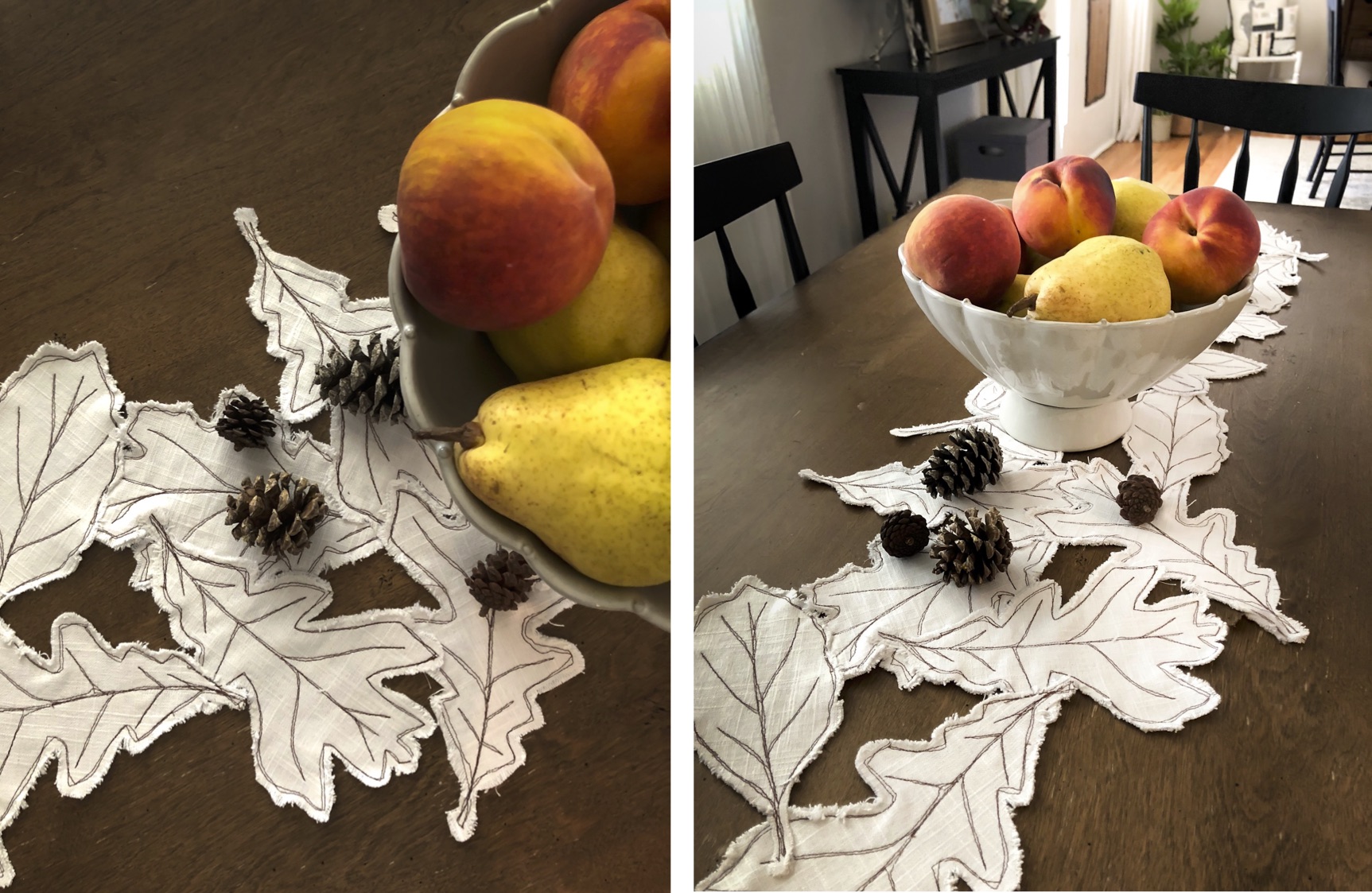 Fall Leaf Table Runner | Catalina Home·Grown